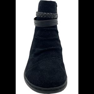 Clarks | Shoes | Clarks Collection Suede Ankle Boots Cora Braid Boot ...